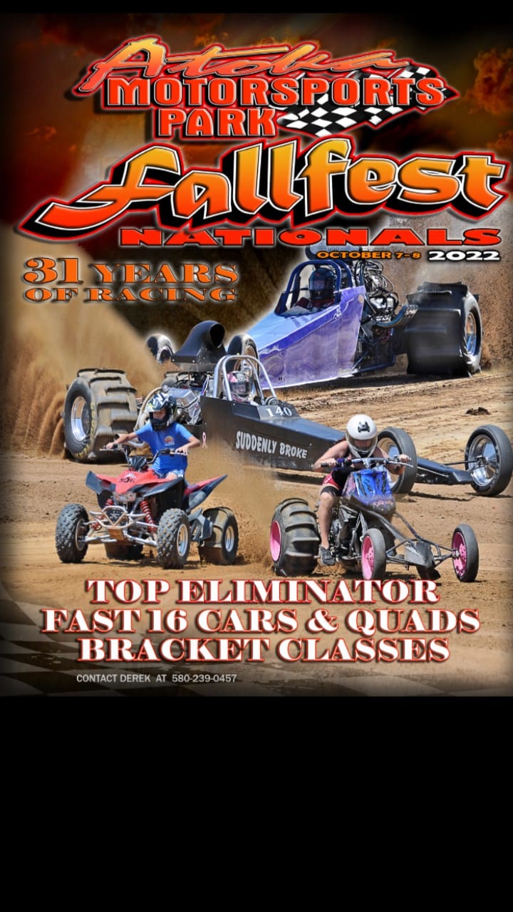 Home - Atoka Motorsports Park | 300' Sand Drag Racing | Atoka, Oklahoma