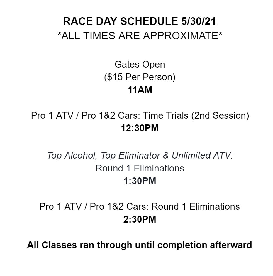 Home - Atoka Motorsports Park | 300' Sand Drag Racing | Atoka, Oklahoma